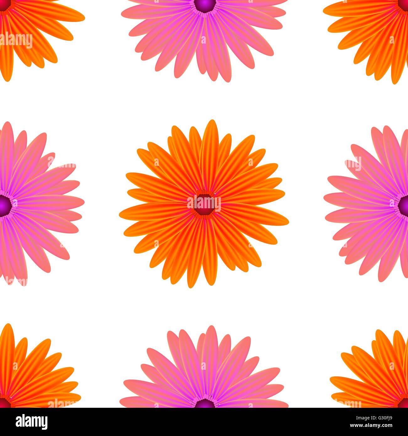 Spring gift on pink Stock Vector Images - Alamy