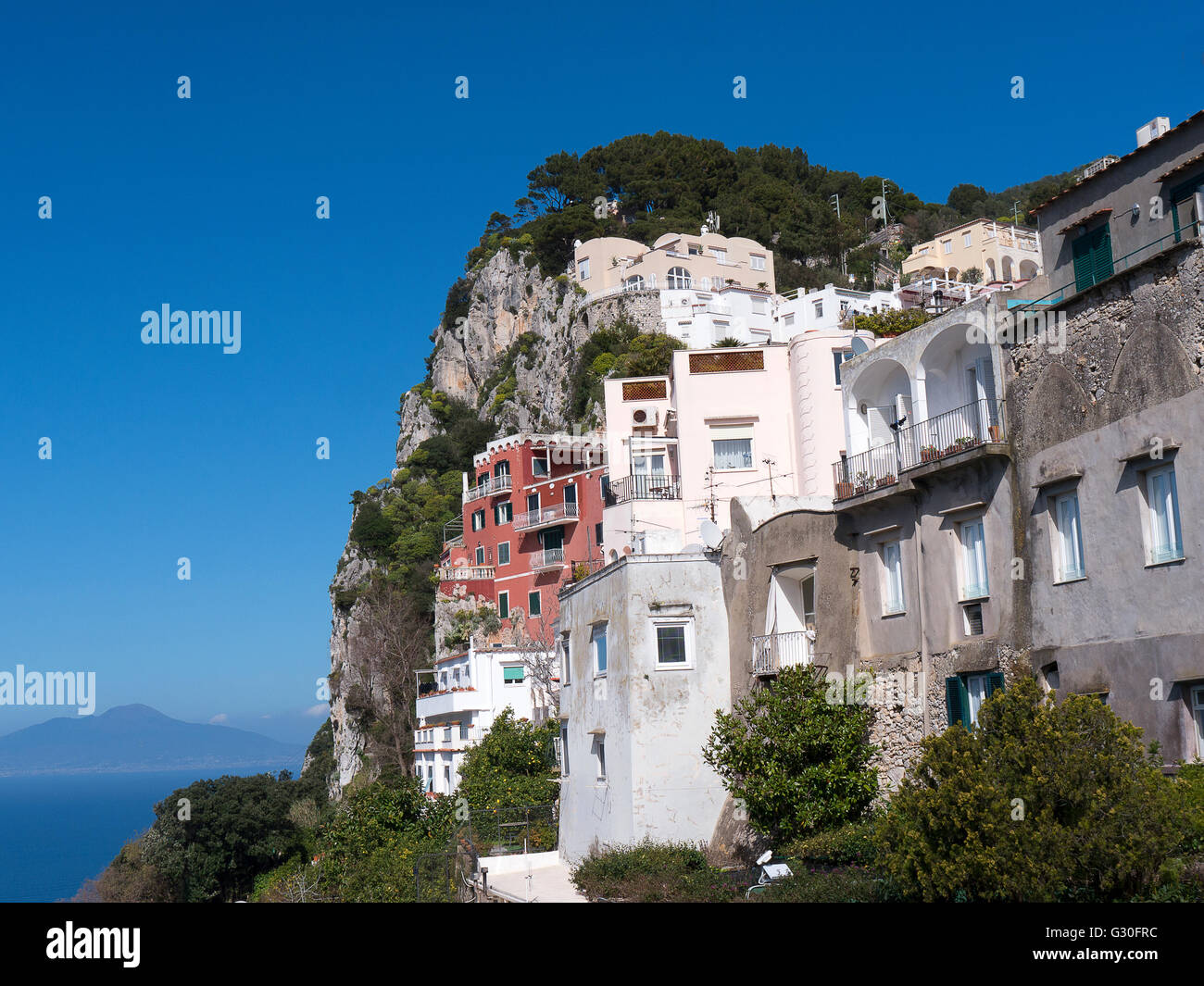 Capri is an Italian island off the Sorrentine Peninsula, on the Gulf of ...