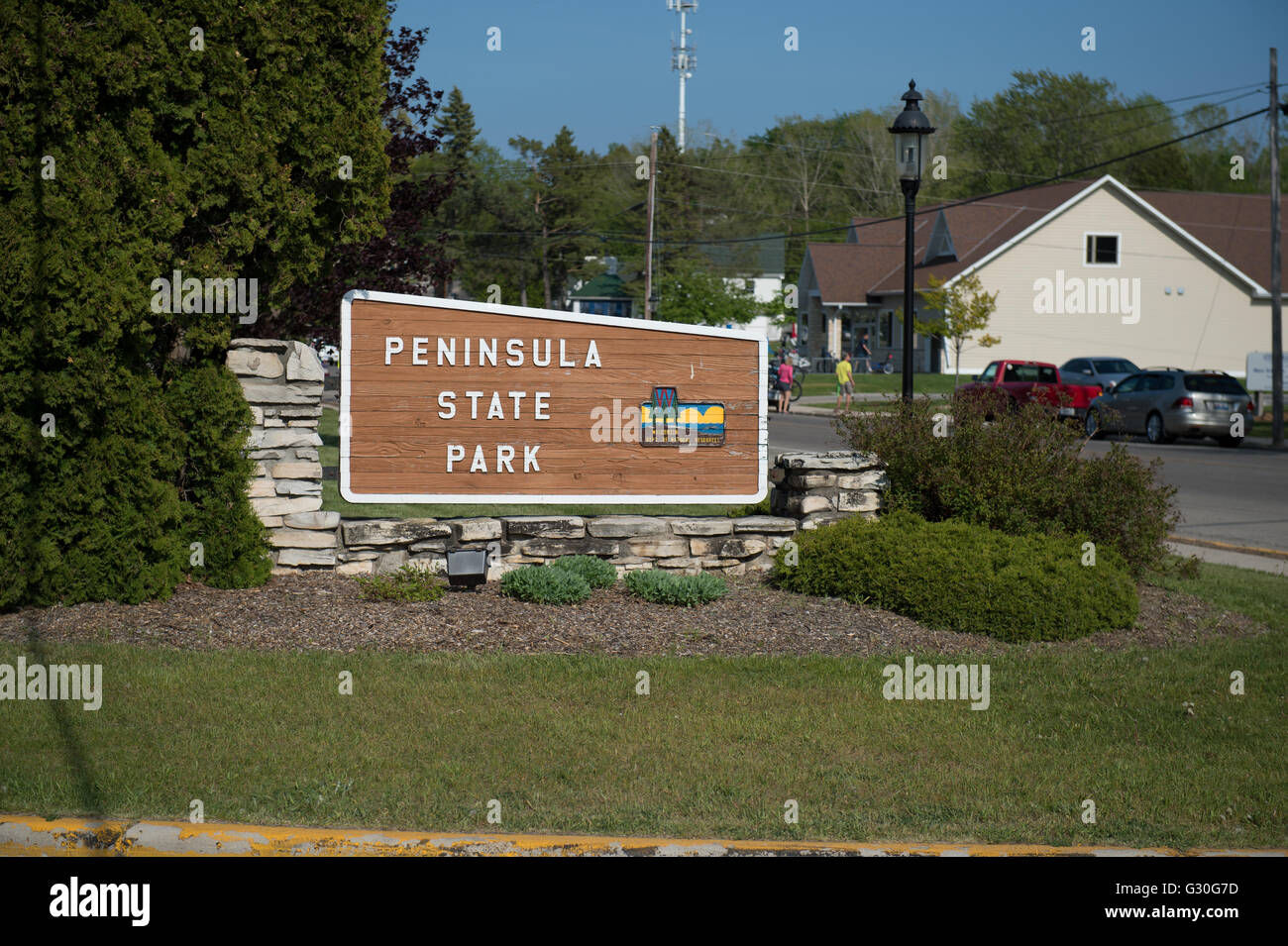 State park sign hi-res stock photography and images - Alamy