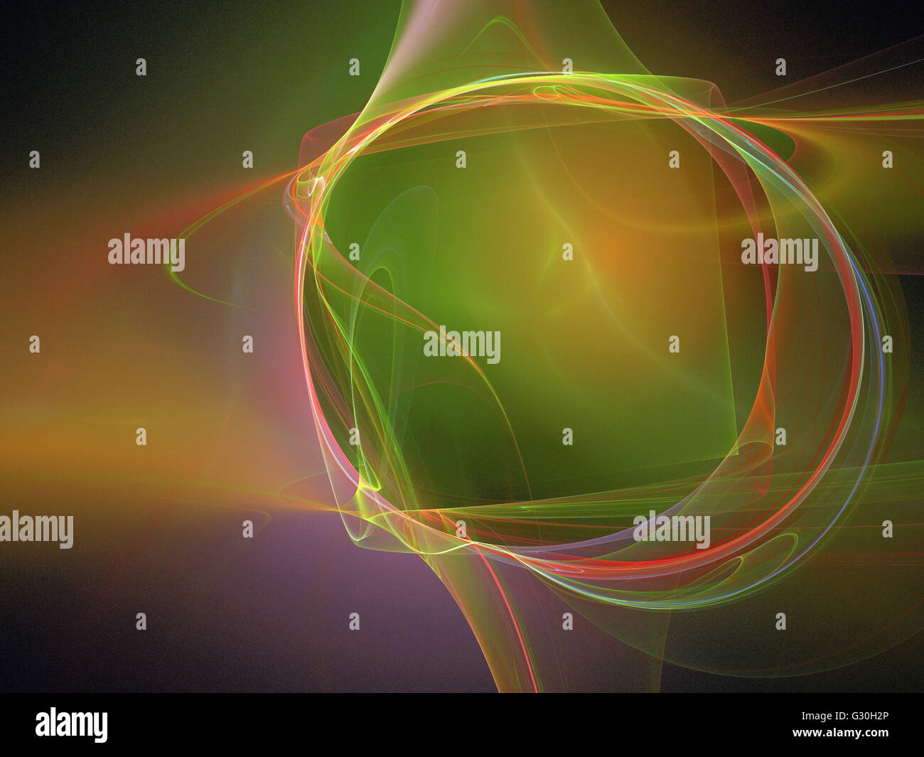 image of one Digital Fractal with multicolor Stock Photo - Alamy