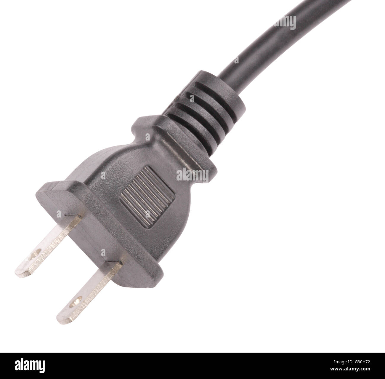 American Outlet Plug with Cord Isolated Stock Photo - Alamy