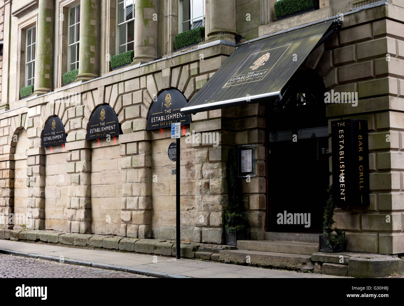 The Establishment bar, Coventry, UK Stock Photo - Alamy