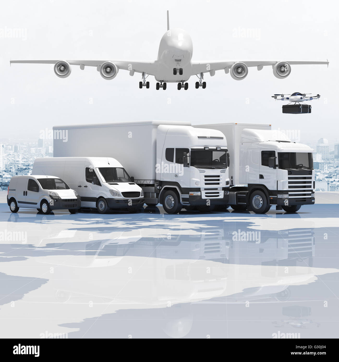 3d imageconcept of worldwide delivery Stock Photo - Alamy