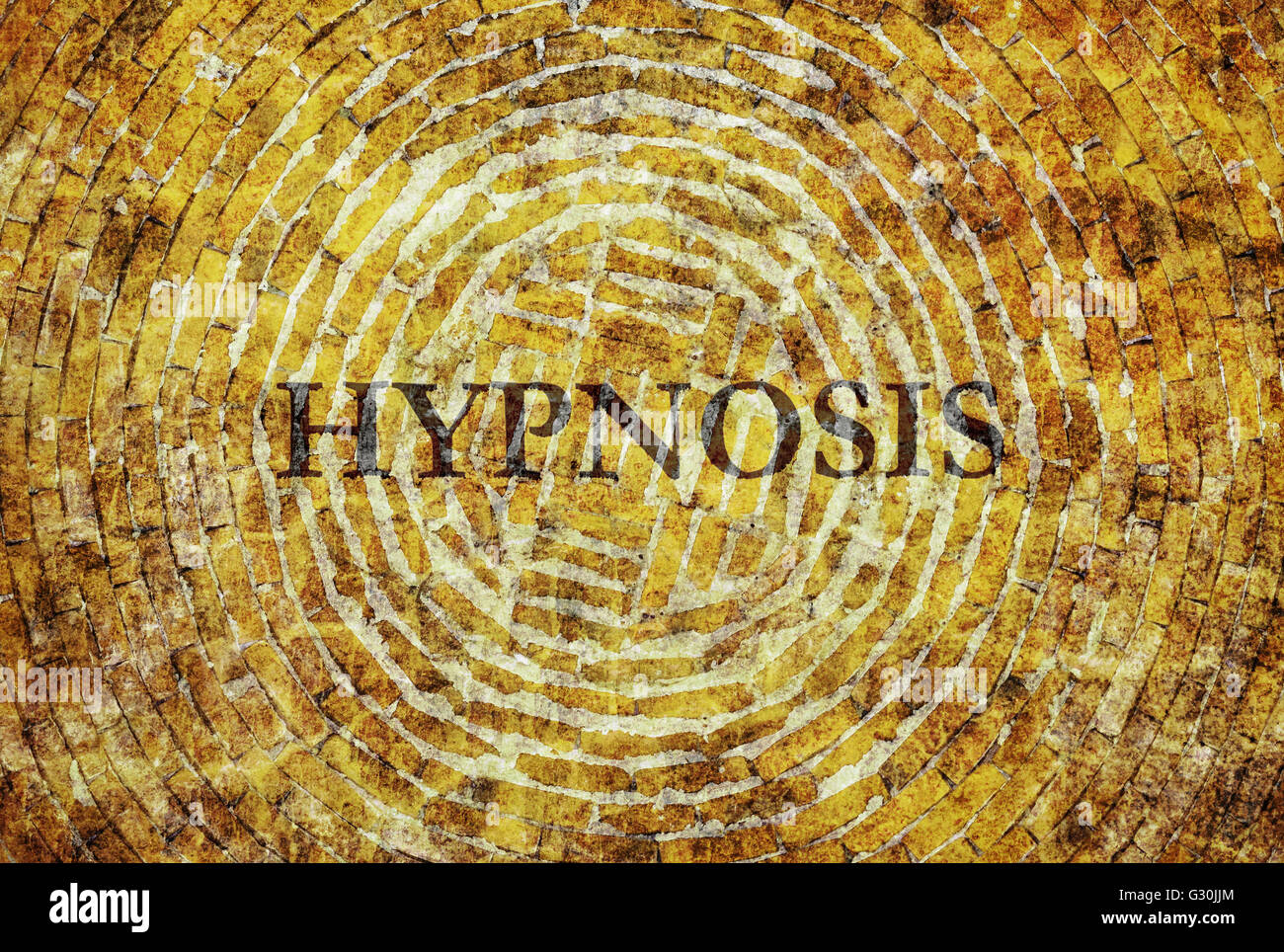 Single word Hypnosis written on grunge abstract background Stock Photo ...
