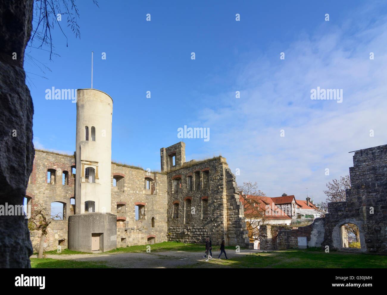 Hellenstein castle, Germany, Baden-Württemberg, Schwäbische Alb ...