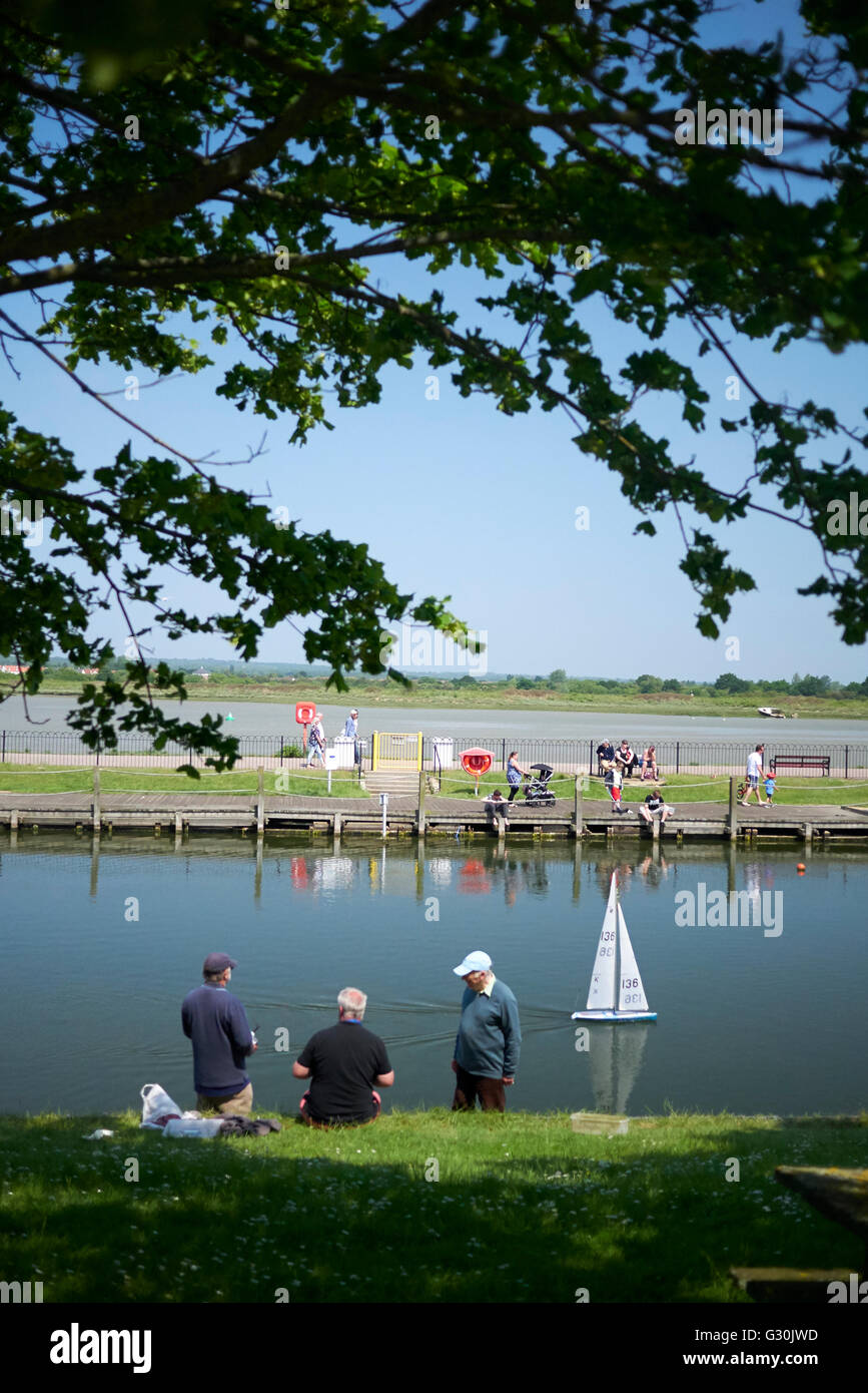 Maldon promenade park hi-res stock photography and images - Alamy