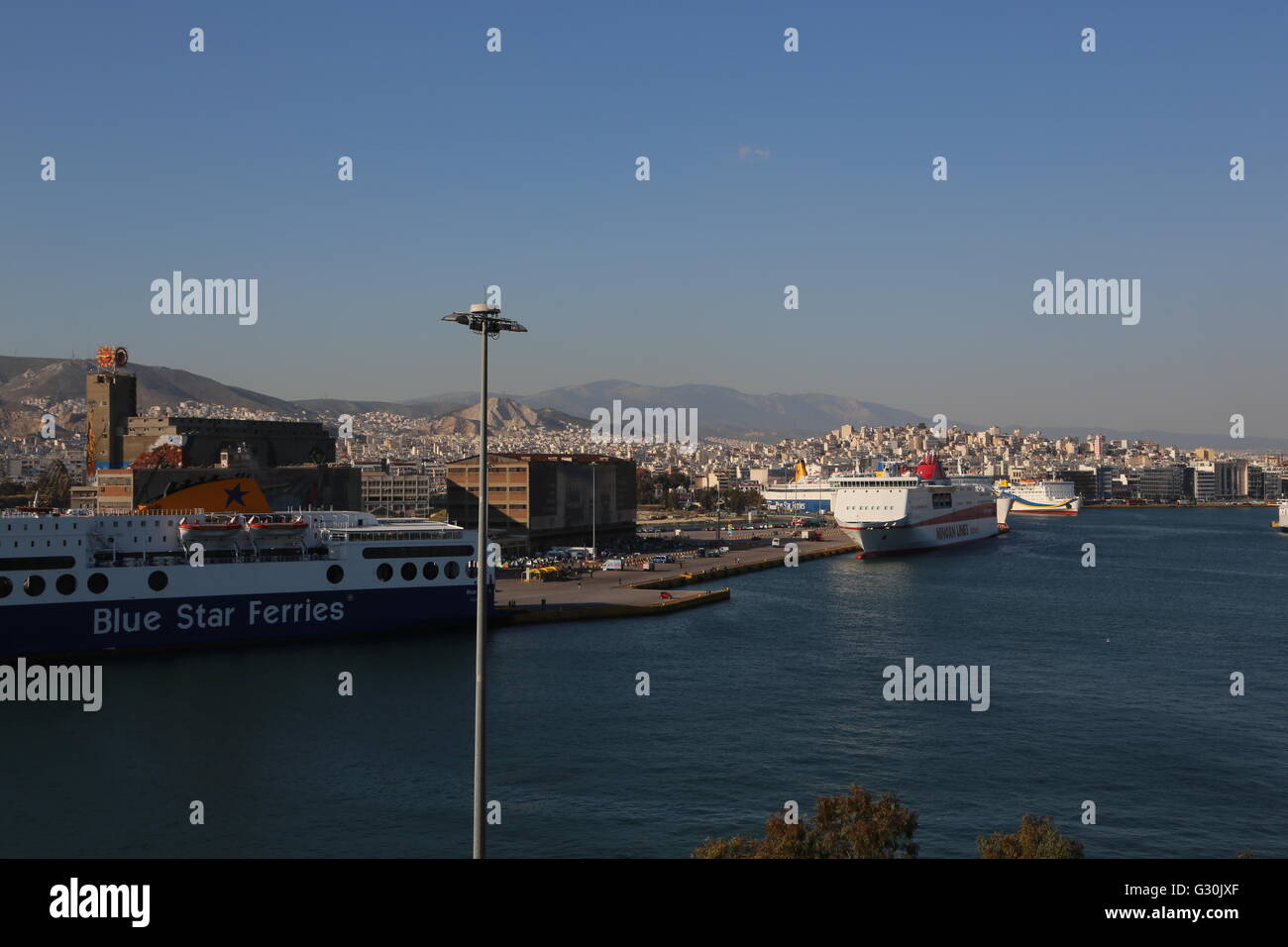 Greece, Piraeus port, Attica Stock Photo - Alamy