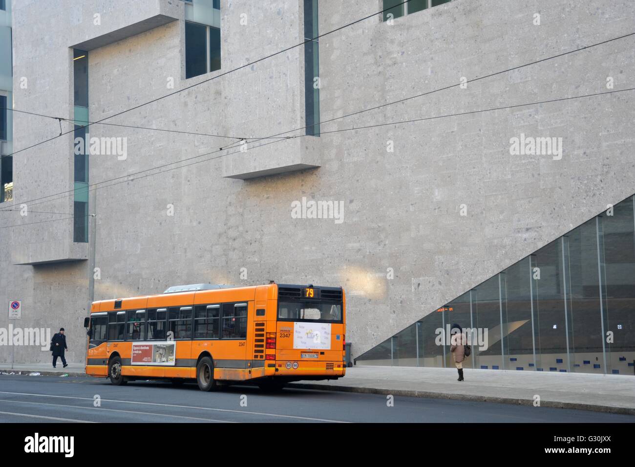 Milan (Italy), the new building of Luigi Bocconi Commercial University ...