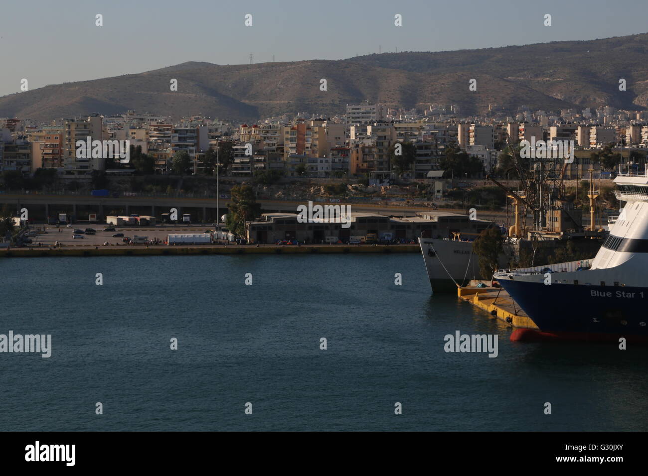 Greece, Piraeus port, Attica Stock Photo - Alamy