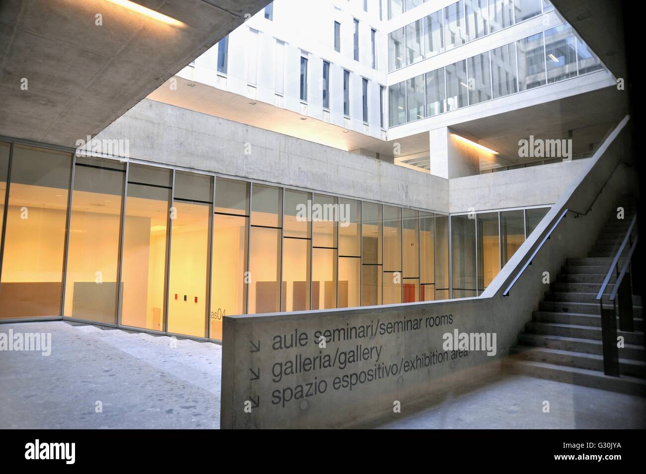 Milan (Italy), the new building of Luigi Bocconi Commercial University ...