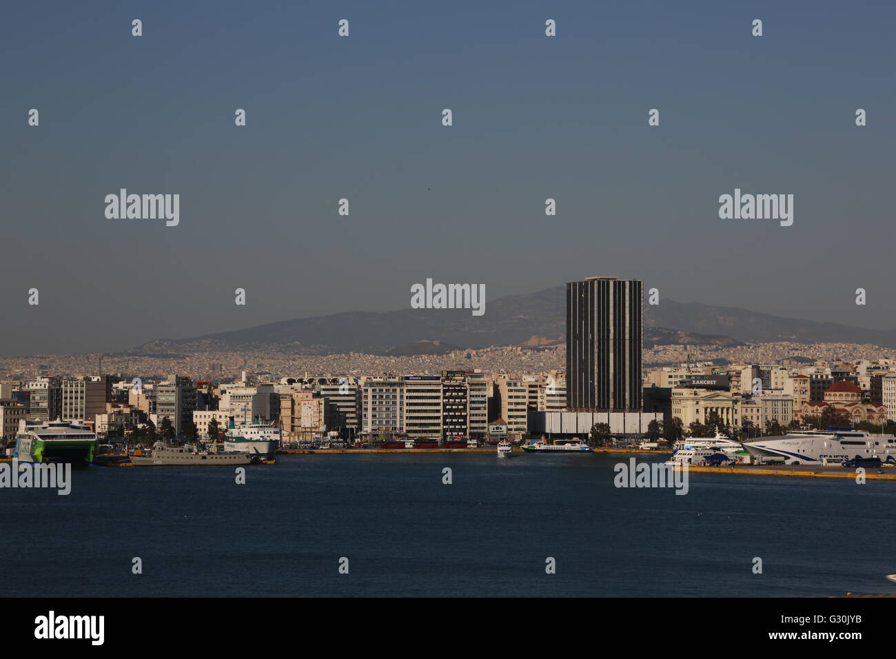 Greece, Piraeus port, Attica Stock Photo - Alamy