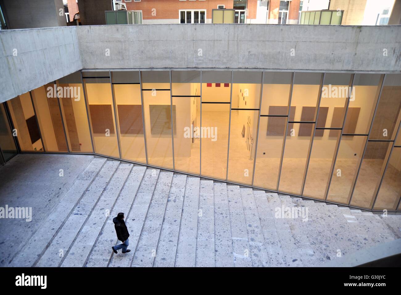 Milan (Italy), the new building of Luigi Bocconi Commercial University ...