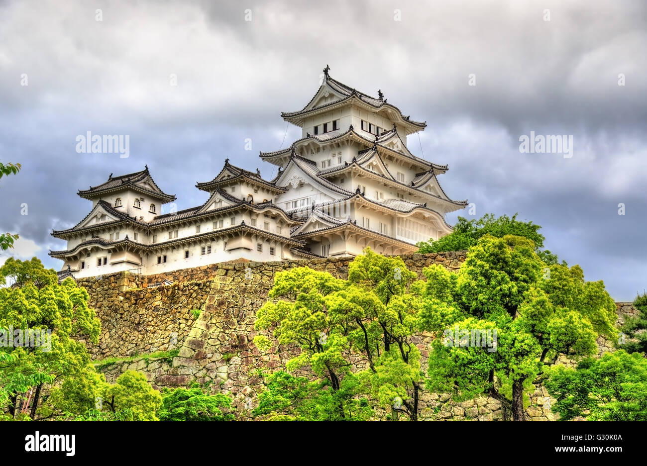 Scenic view himeji castle hi-res stock photography and images - Alamy