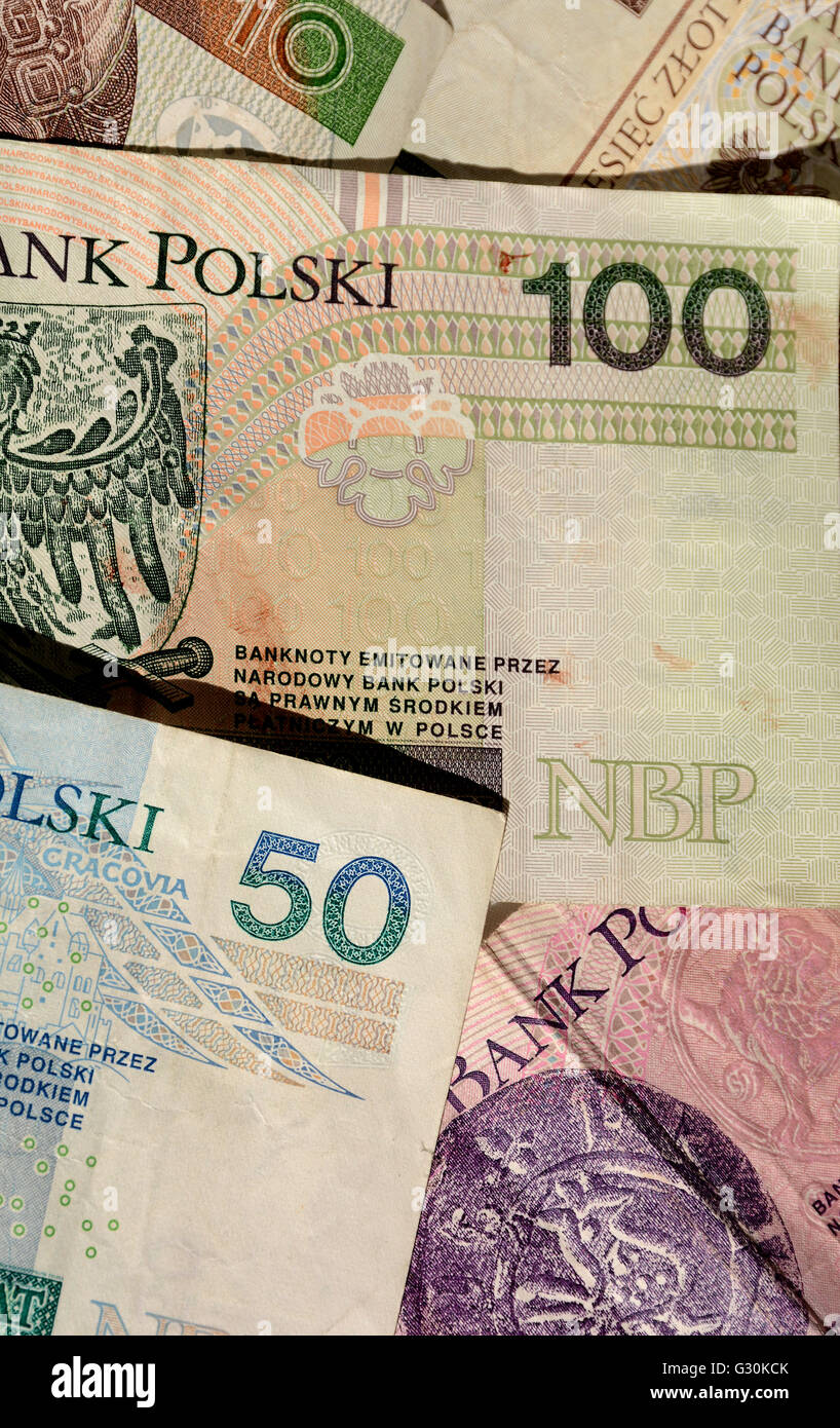 Polish notes hi-res stock photography and images - Alamy