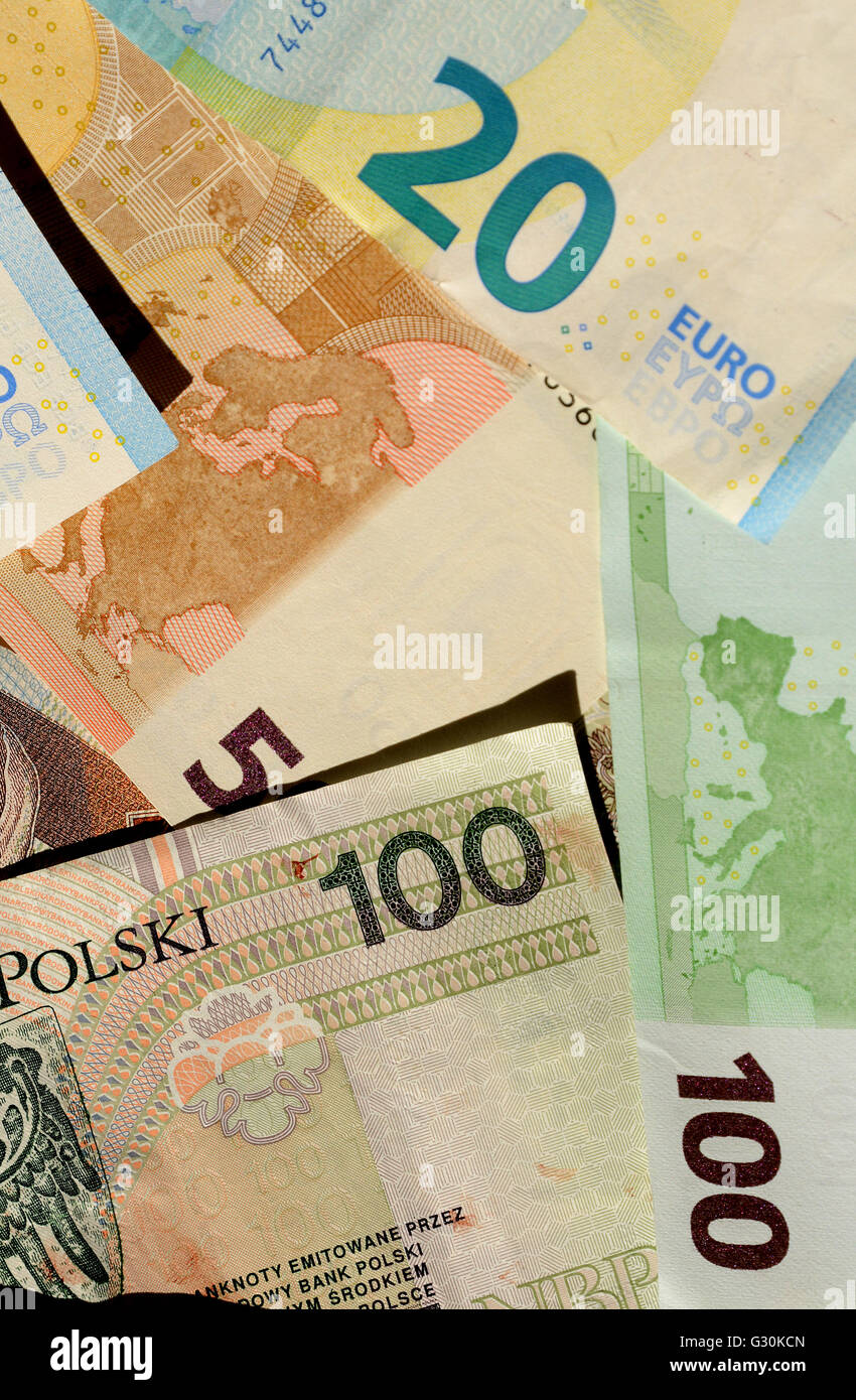 Polish notes hi-res stock photography and images - Alamy