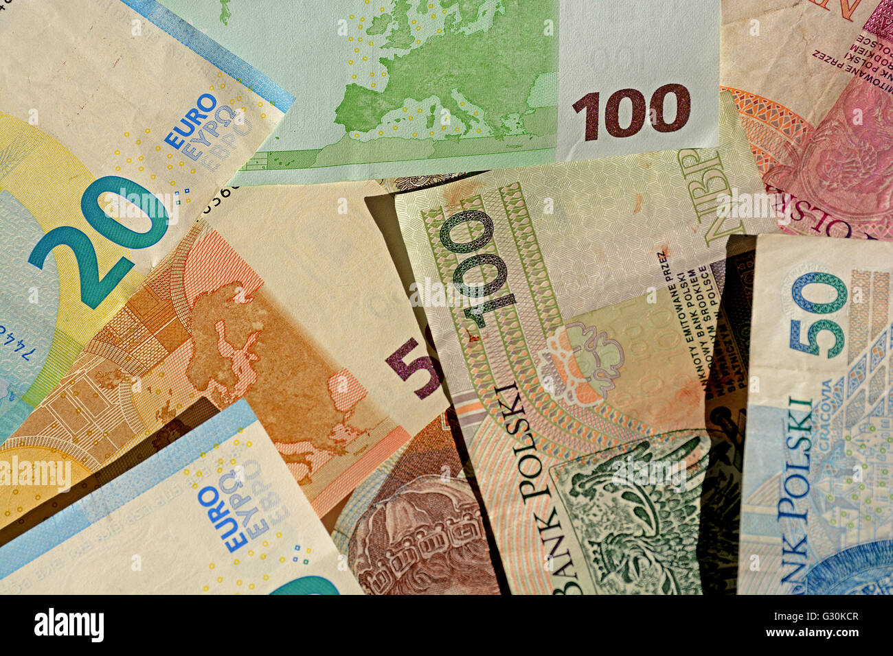 Polish notes hi-res stock photography and images - Alamy