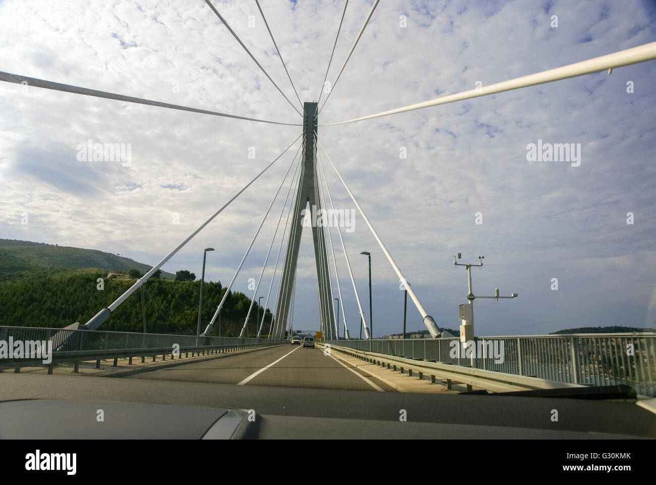 Franjo Tudman bridge, Dubrovnik, Croatia Stock Photo - Alamy