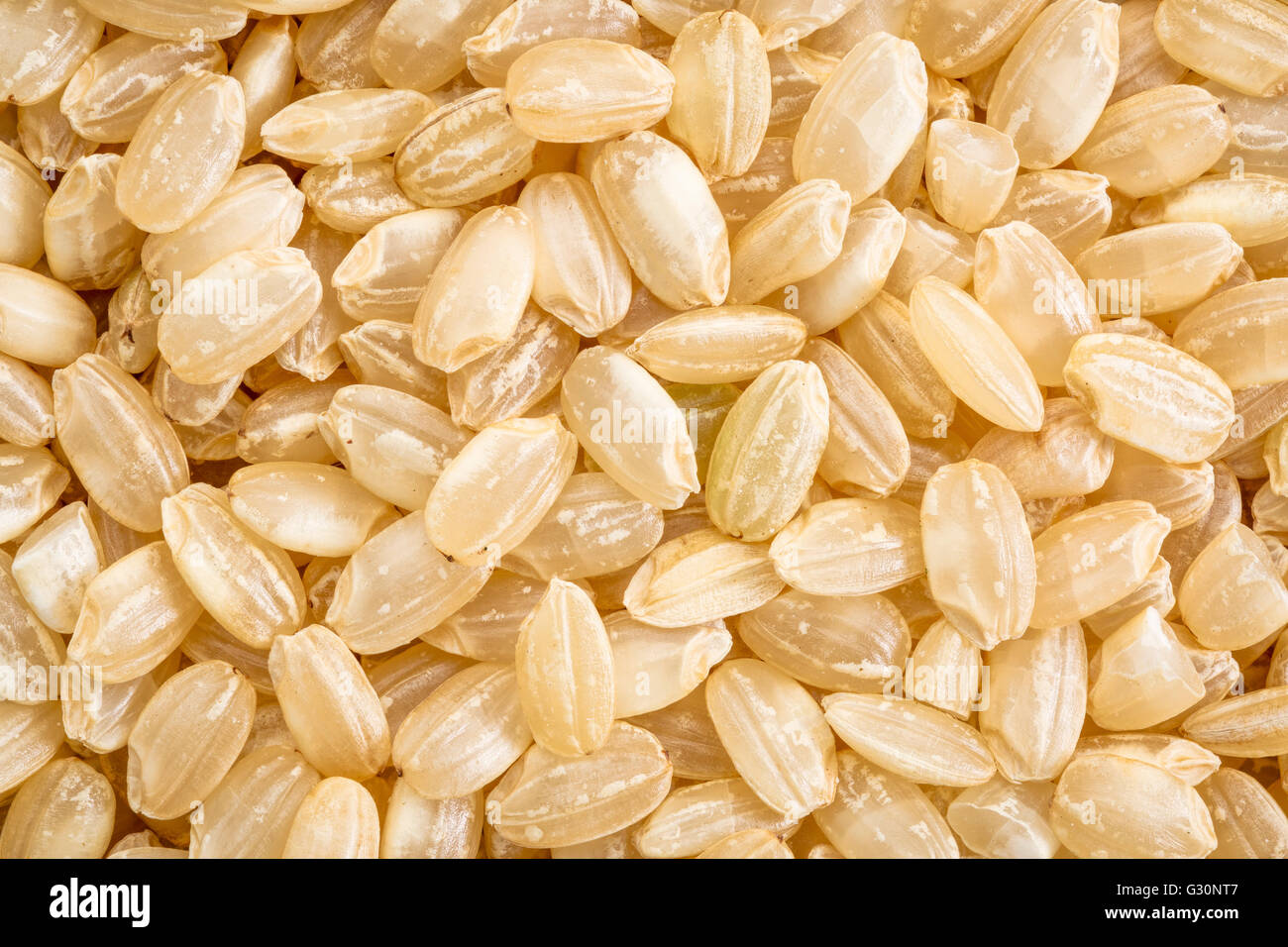 background and texture of sweet brown rice used for sticky sweets ...