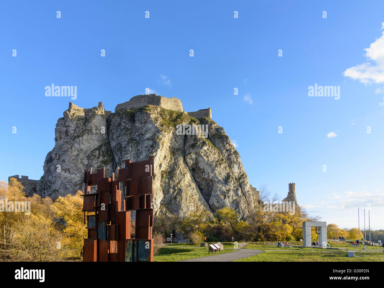 castle Devin ( Thebes ) , monuments " Iron Curtain " and " Gate of ...