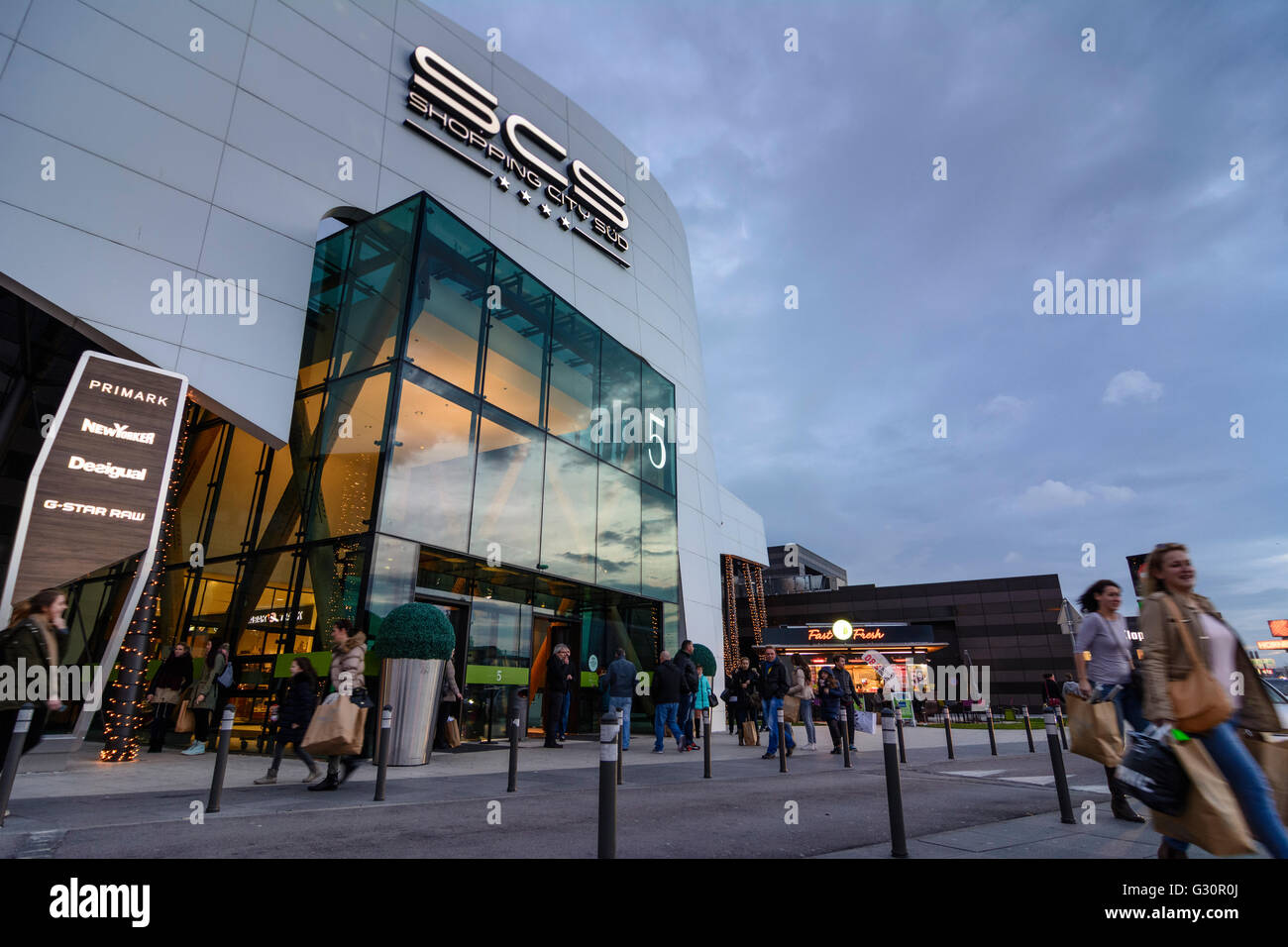 shopping mall "Shopping City Süd" (SCS), Austria, Niederösterreich ...