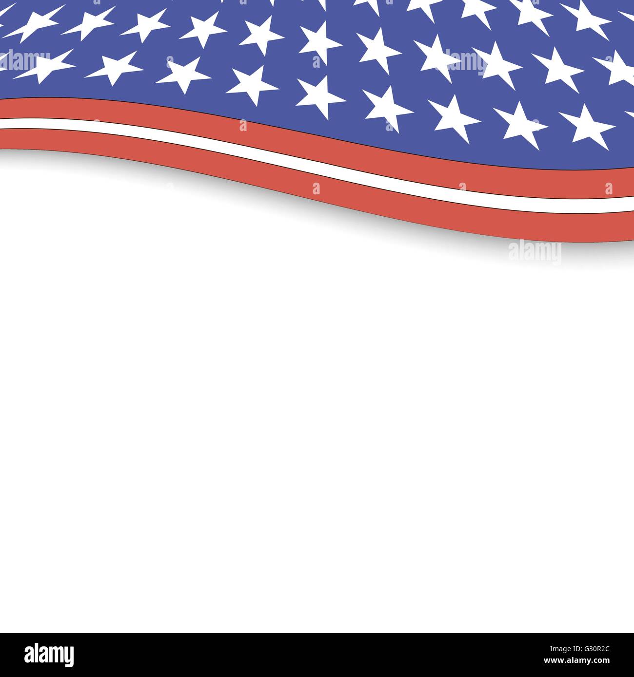American Flag Background Stock Vector Image & Art - Alamy