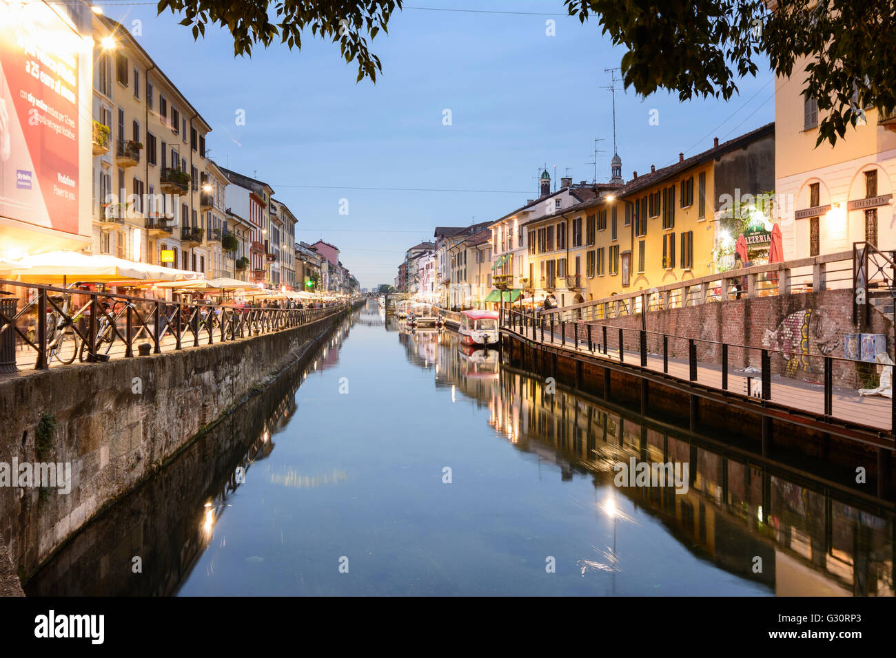 Navigli district, milan hi-res stock photography and images - Alamy