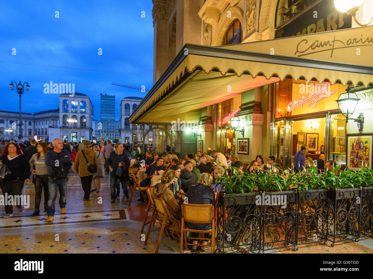 Bar camparino milan hi-res stock photography and images - Alamy