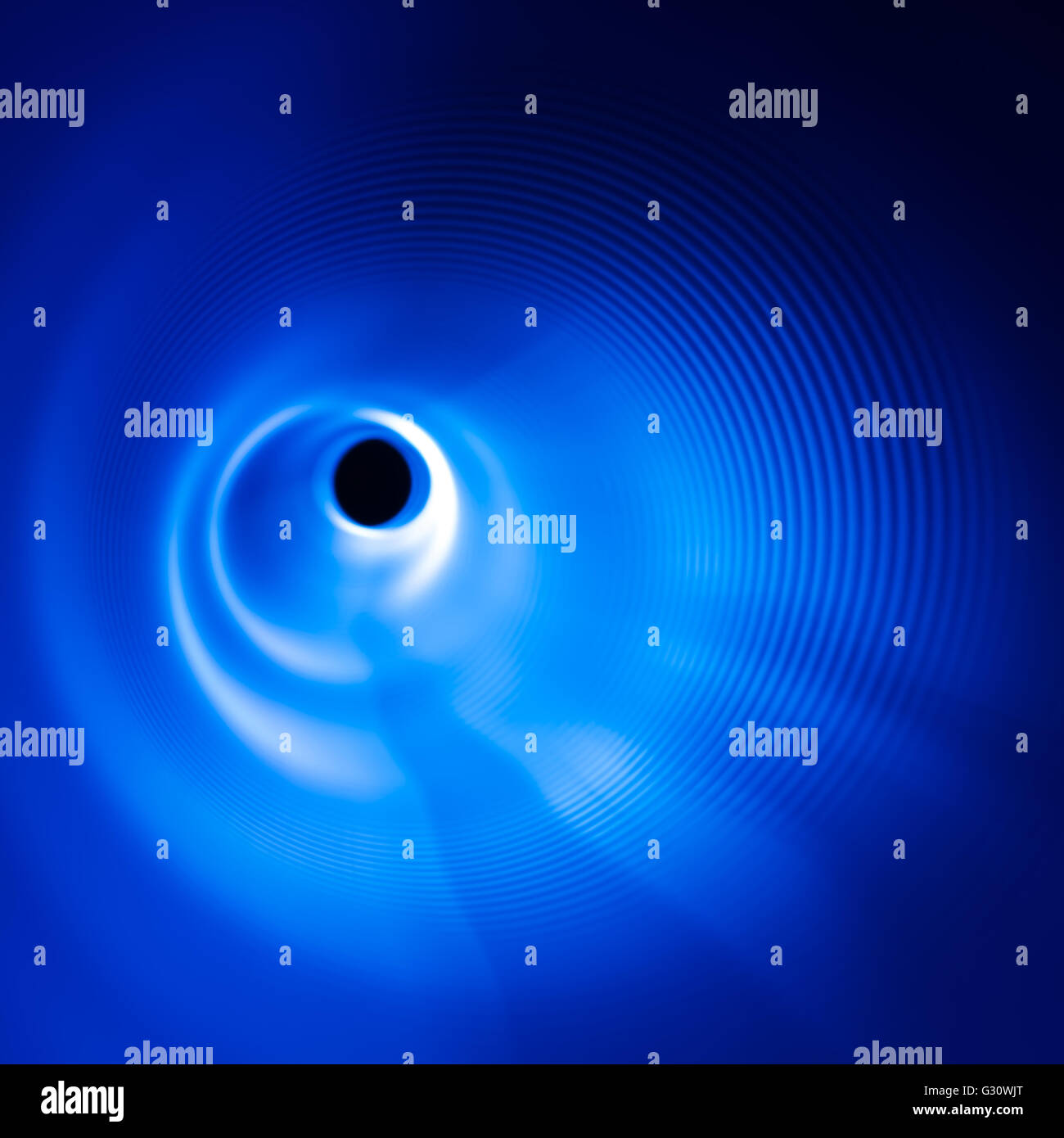 Sound waves in the dark Stock Photo - Alamy