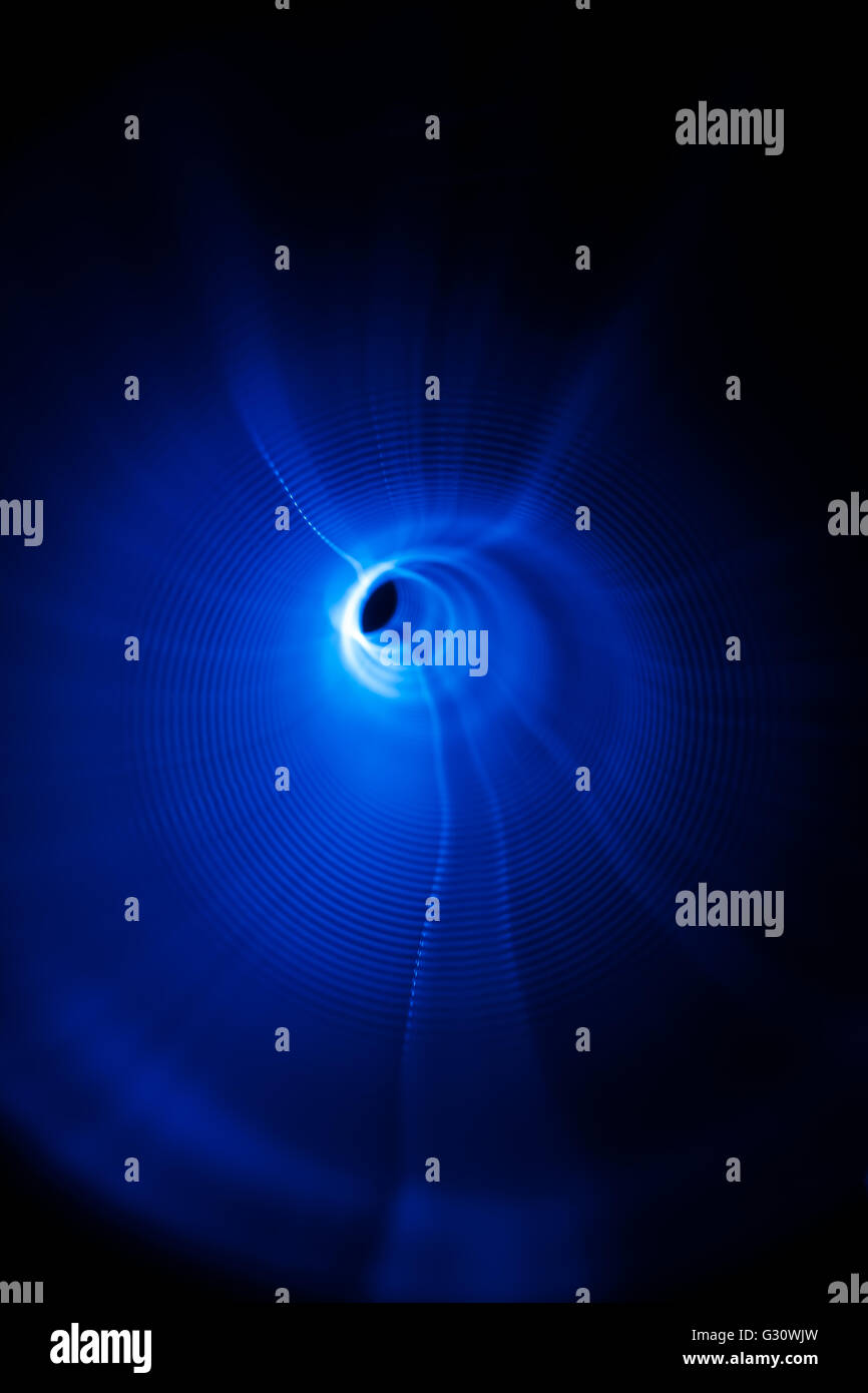 Sound waves in the dark Stock Photo - Alamy