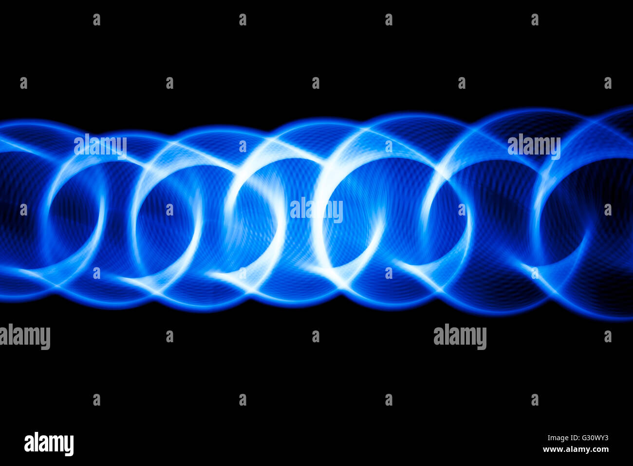 Sound waves in the dark Stock Photo - Alamy