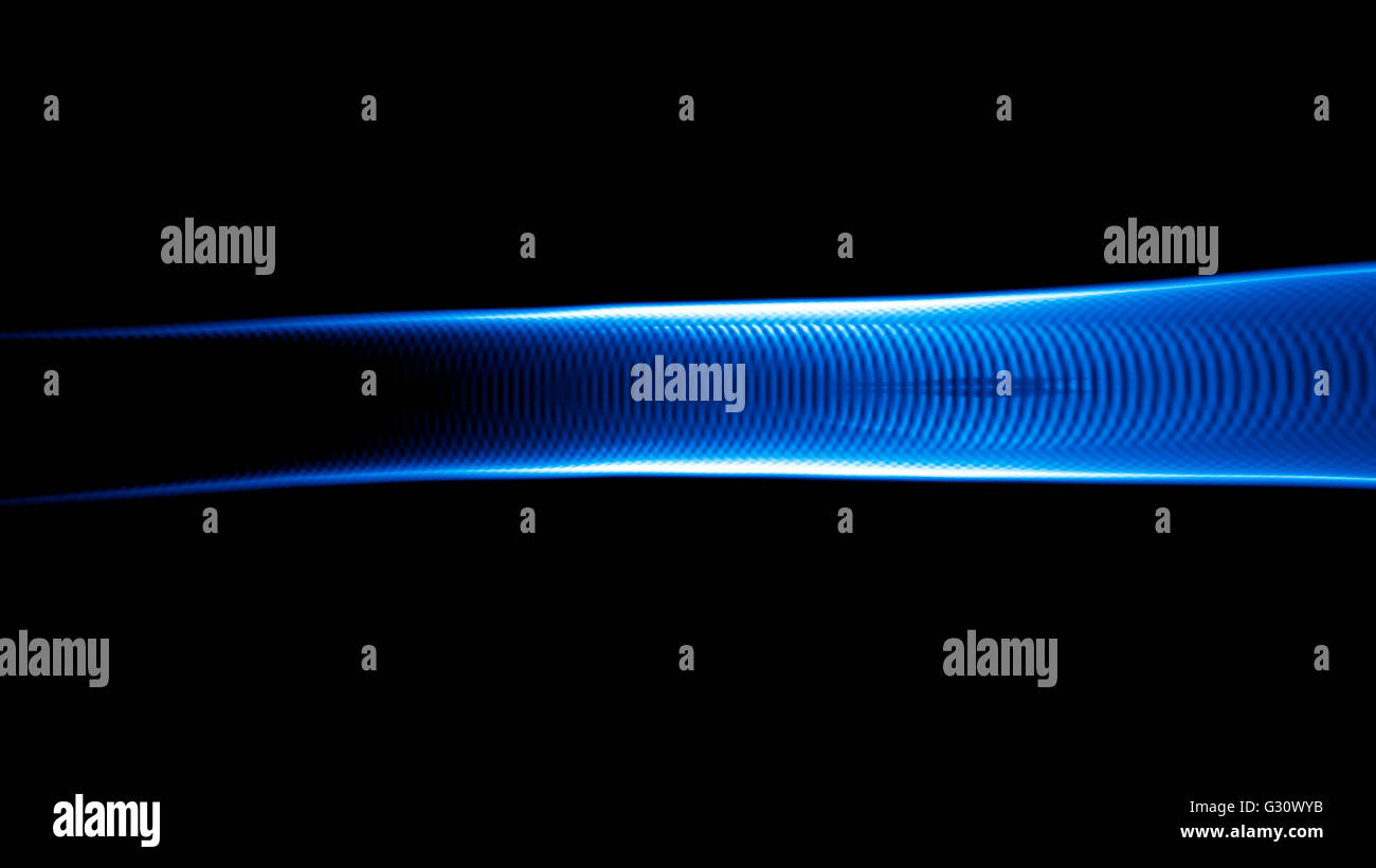 Sound waves in the dark Stock Photo - Alamy