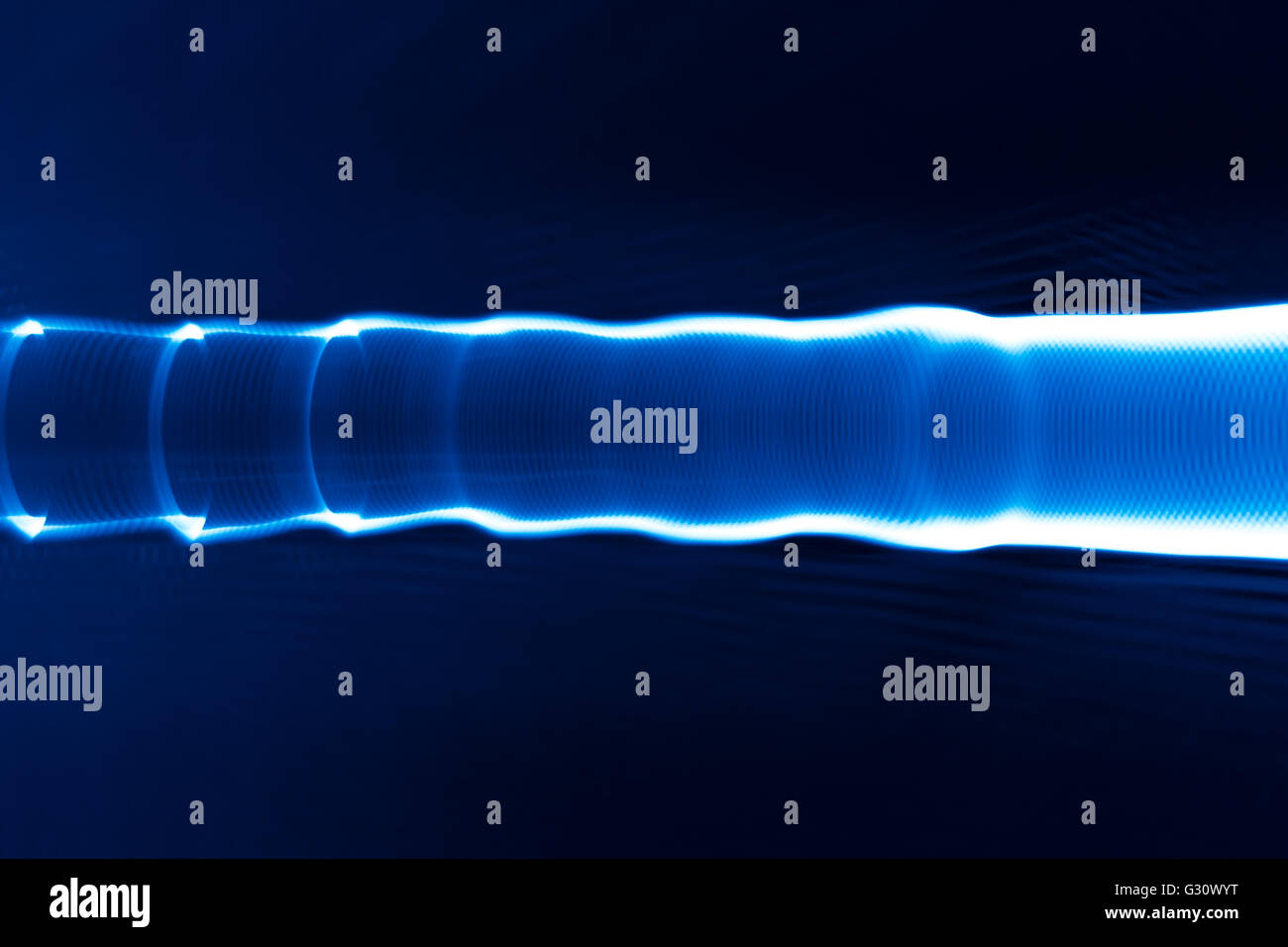 Sound waves in the dark Stock Photo - Alamy