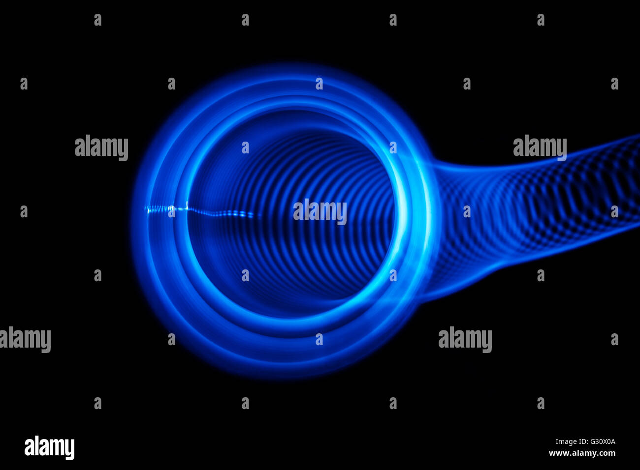 Sound waves in the dark Stock Photo - Alamy