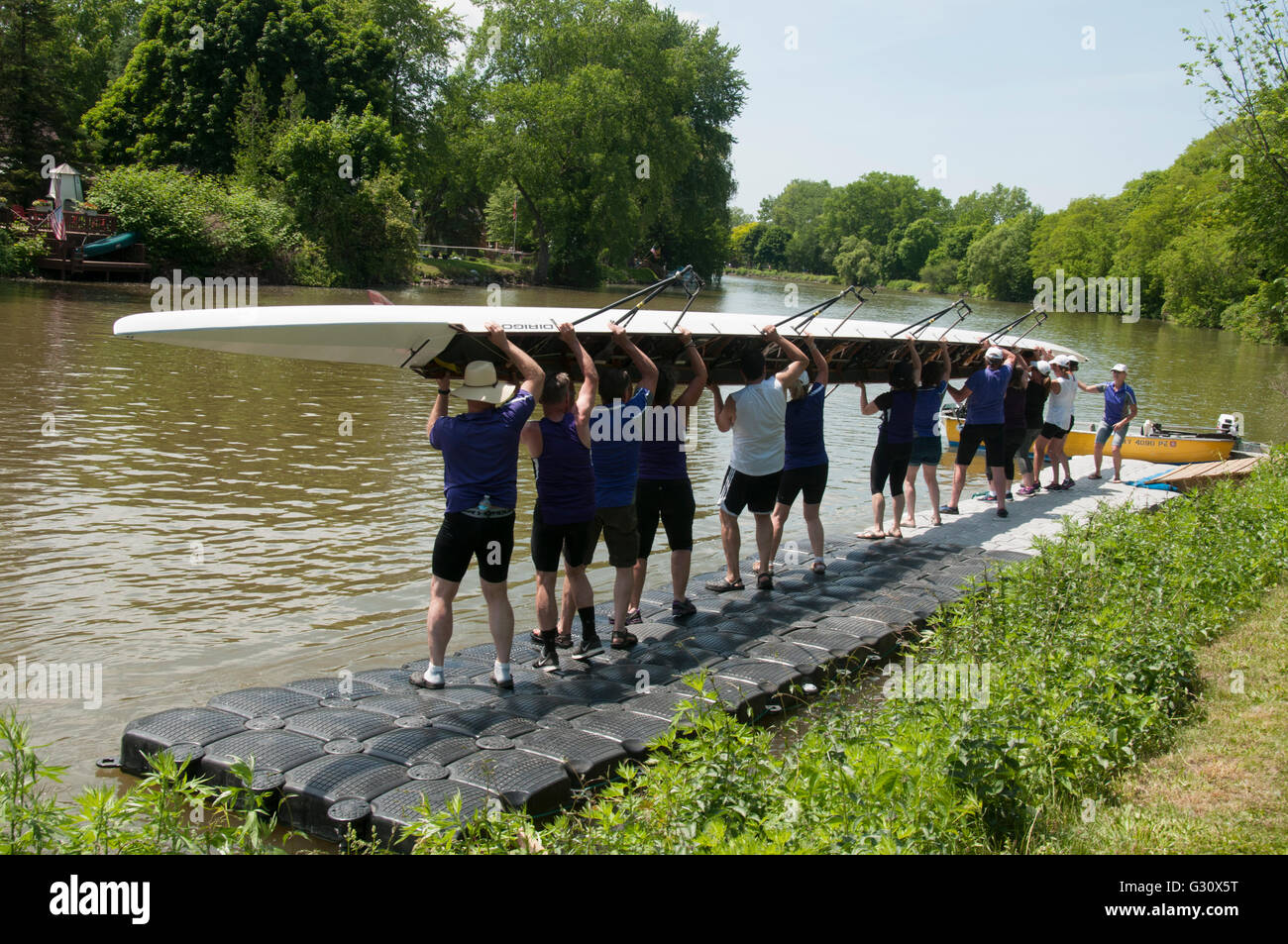 Rowing shell hi-res stock photography and images - Alamy