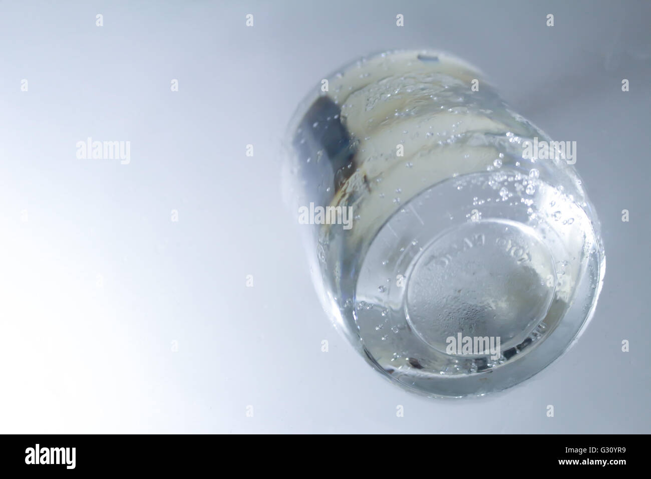 Liquid in glass Stock Photo - Alamy