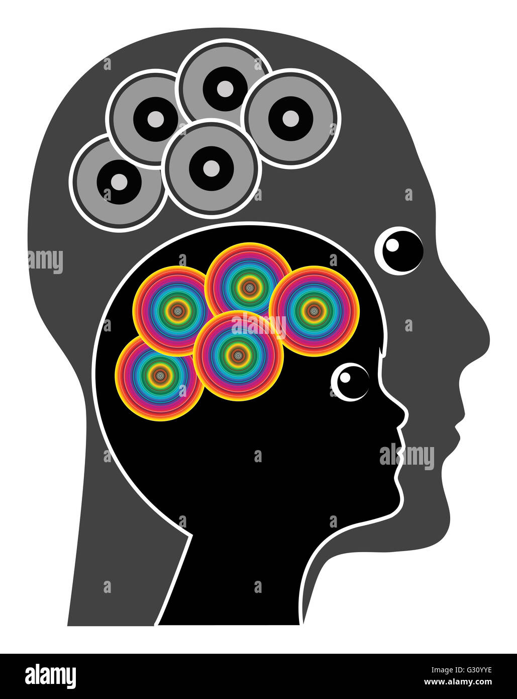 From Illusion to Disillusion Stock Photo - Alamy