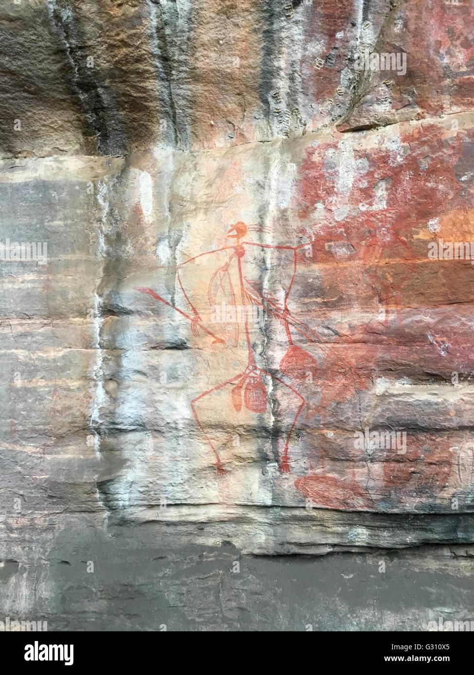 Australia aboriginal cave art in kakadu national park hi-res stock photography and images - Alamy