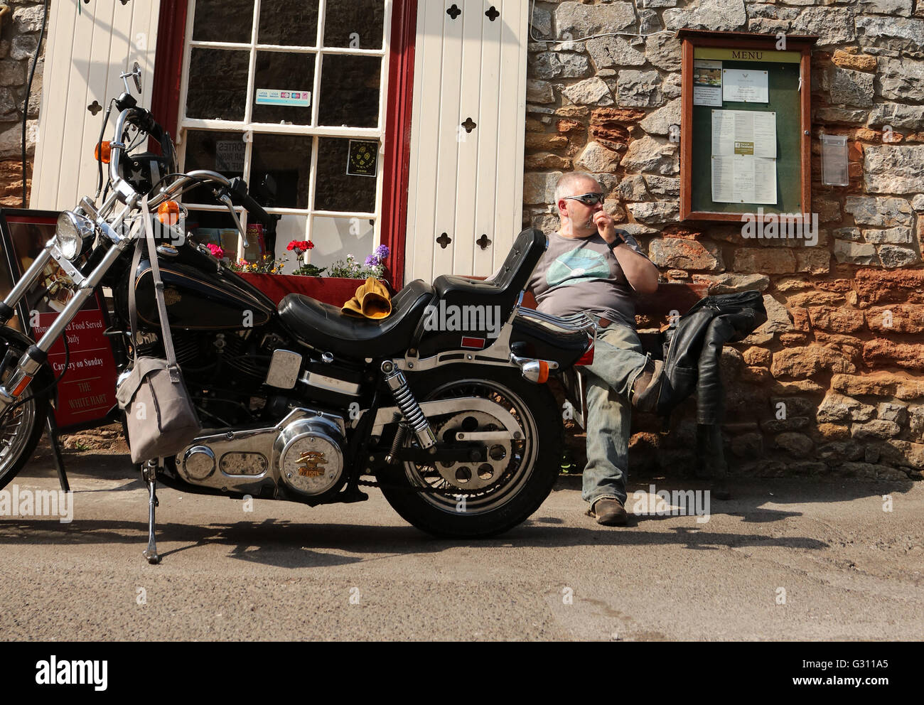 Harley Davidson Biker Guy