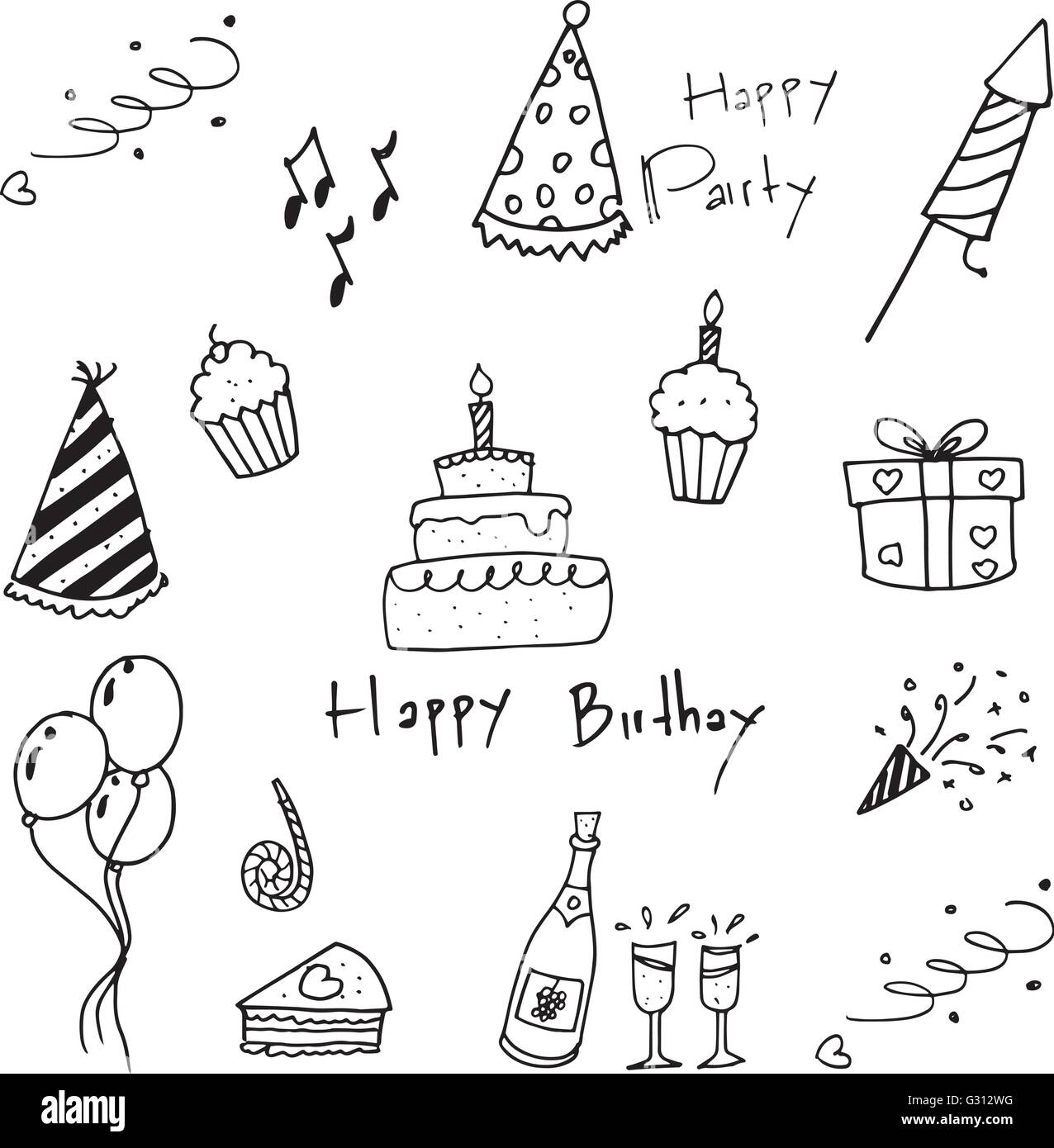 Party white Black and White Stock Photos & Images - Alamy