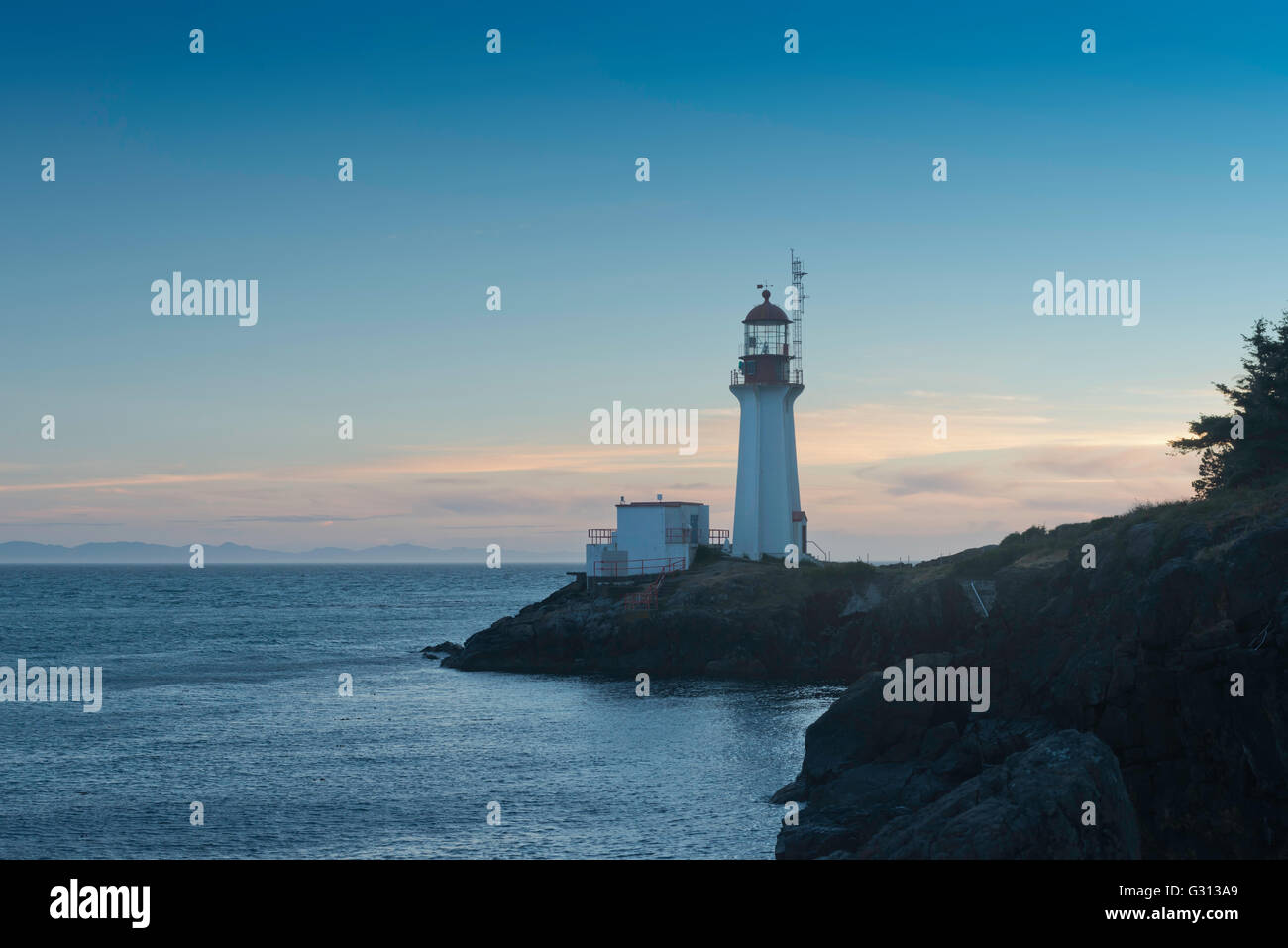 National Historic Building - Sheringham point lighthouse in dusk 2 ...