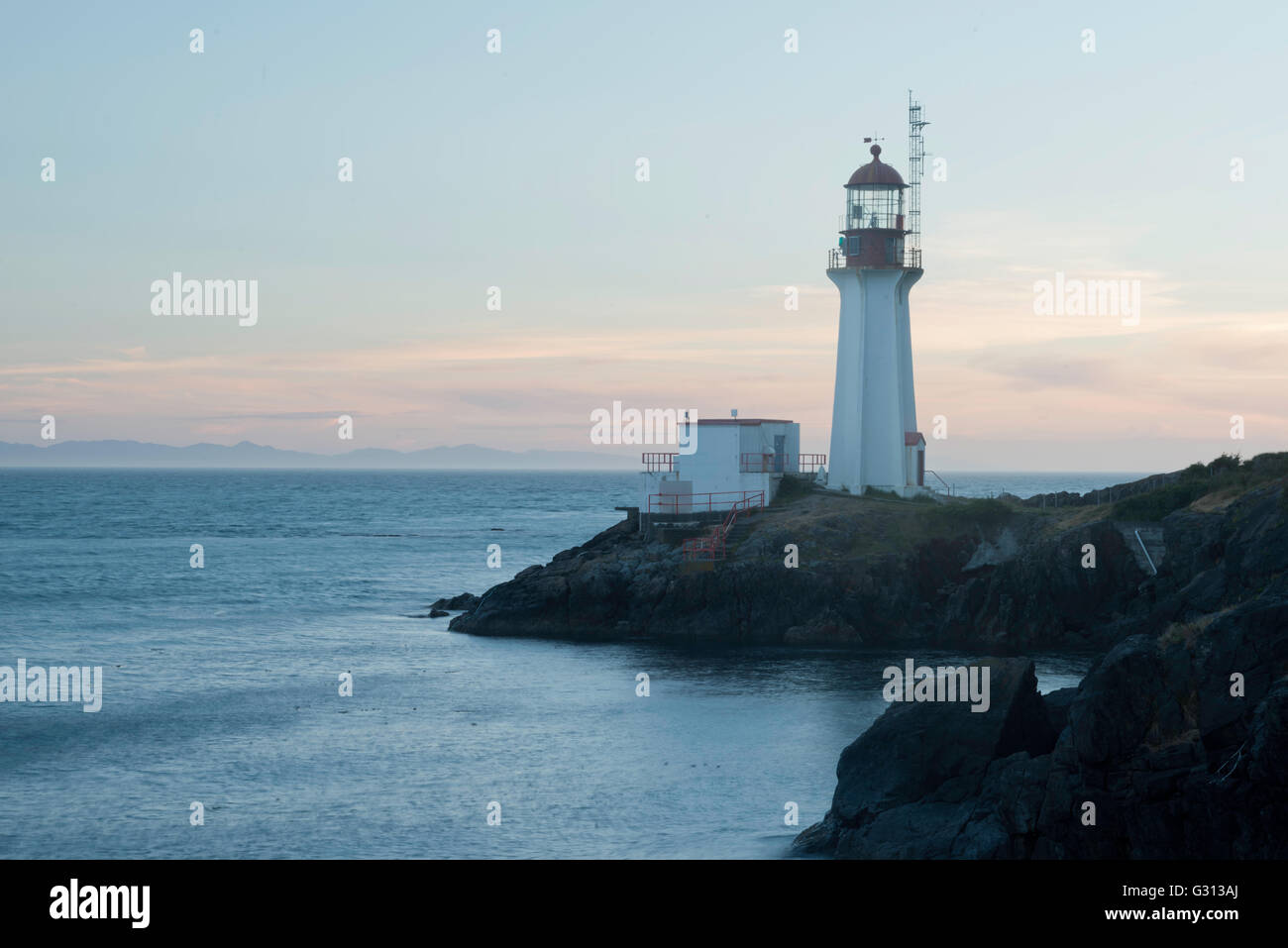 National Historic Building -Beautiful Sheringham point lighthouse,Sooke ...