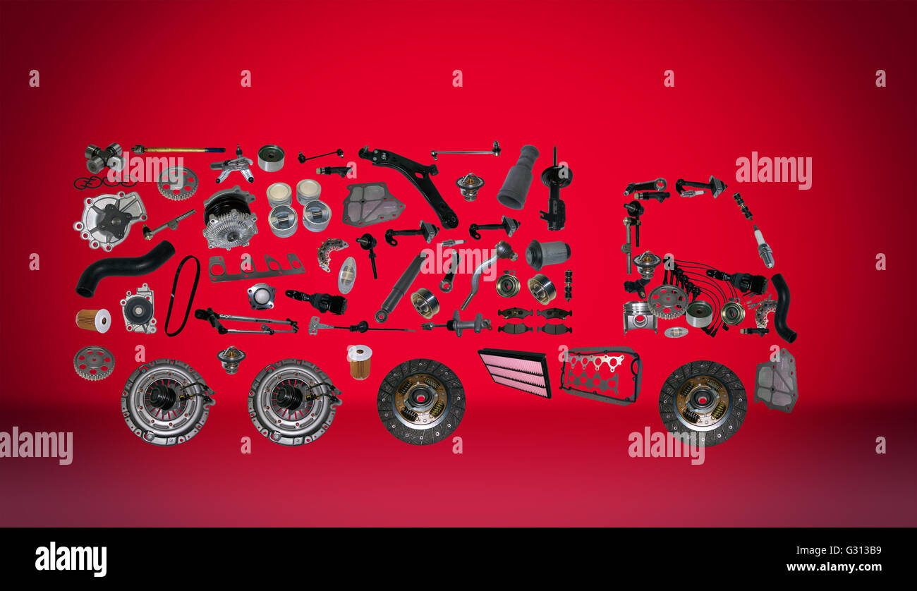 Images truck assembled from new spare parts Stock Photo - Alamy