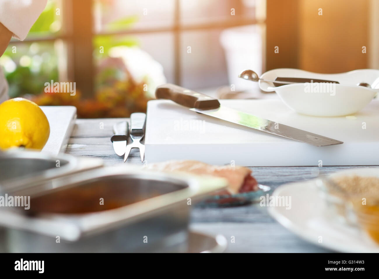 Cook board hi-res stock photography and images - Alamy