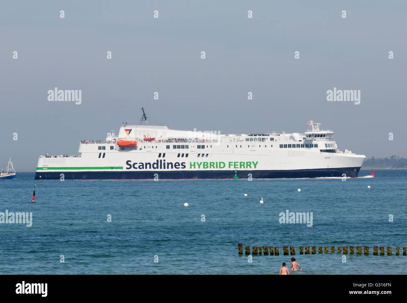 Scandlines' hybrid ferry BERLIN Stock Photo - Alamy
