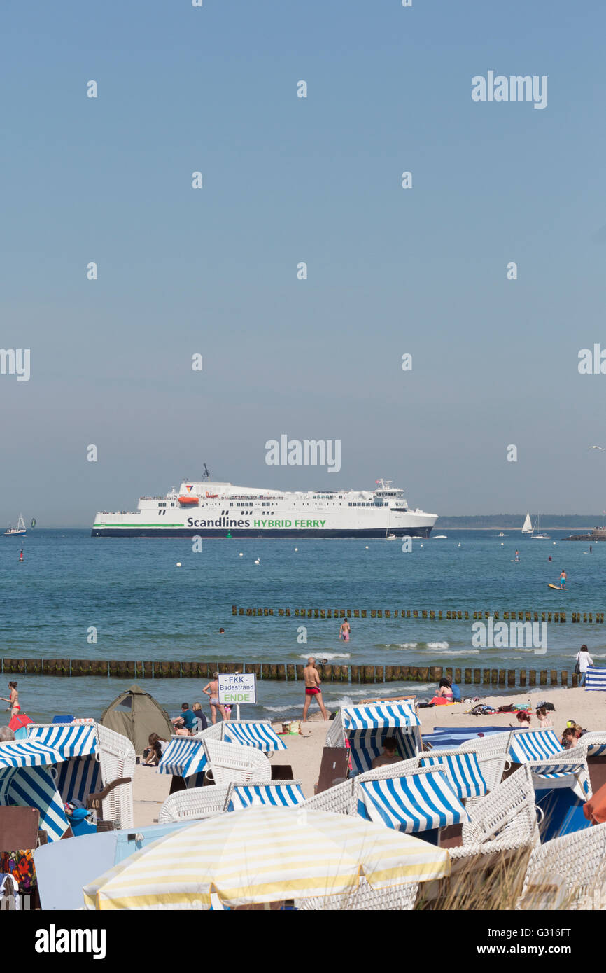 Scandlines' hybrid ferry BERLIN Stock Photo - Alamy