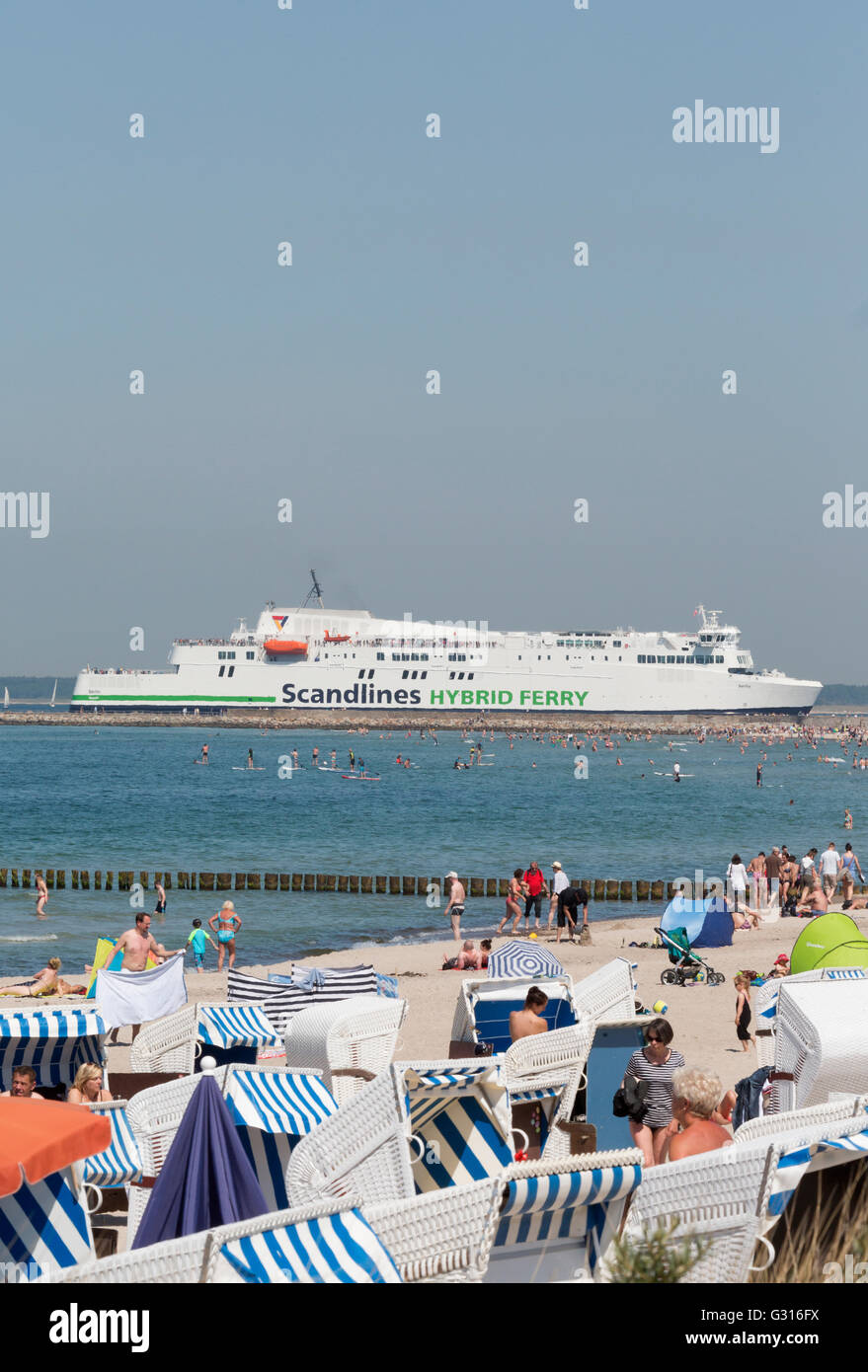 Scandlines' hybrid ferry BERLIN Stock Photo - Alamy
