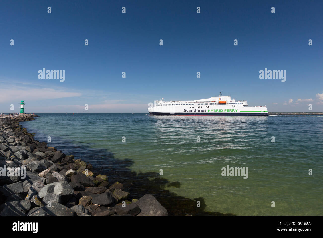 Scandlines' hybrid ferry BERLIN Stock Photo - Alamy