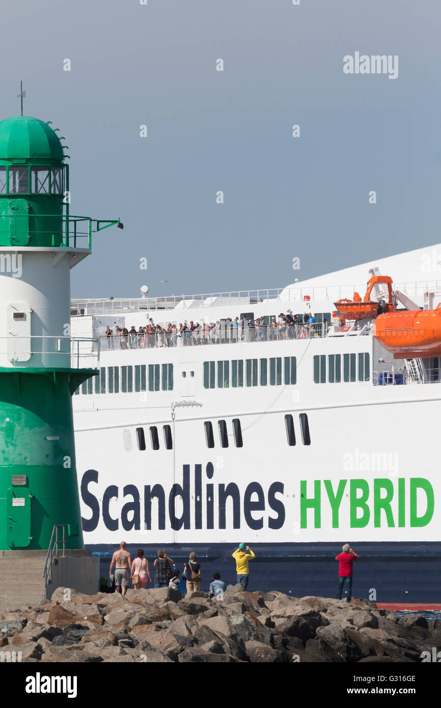 Scandlines' hybrid ferry BERLIN Stock Photo - Alamy