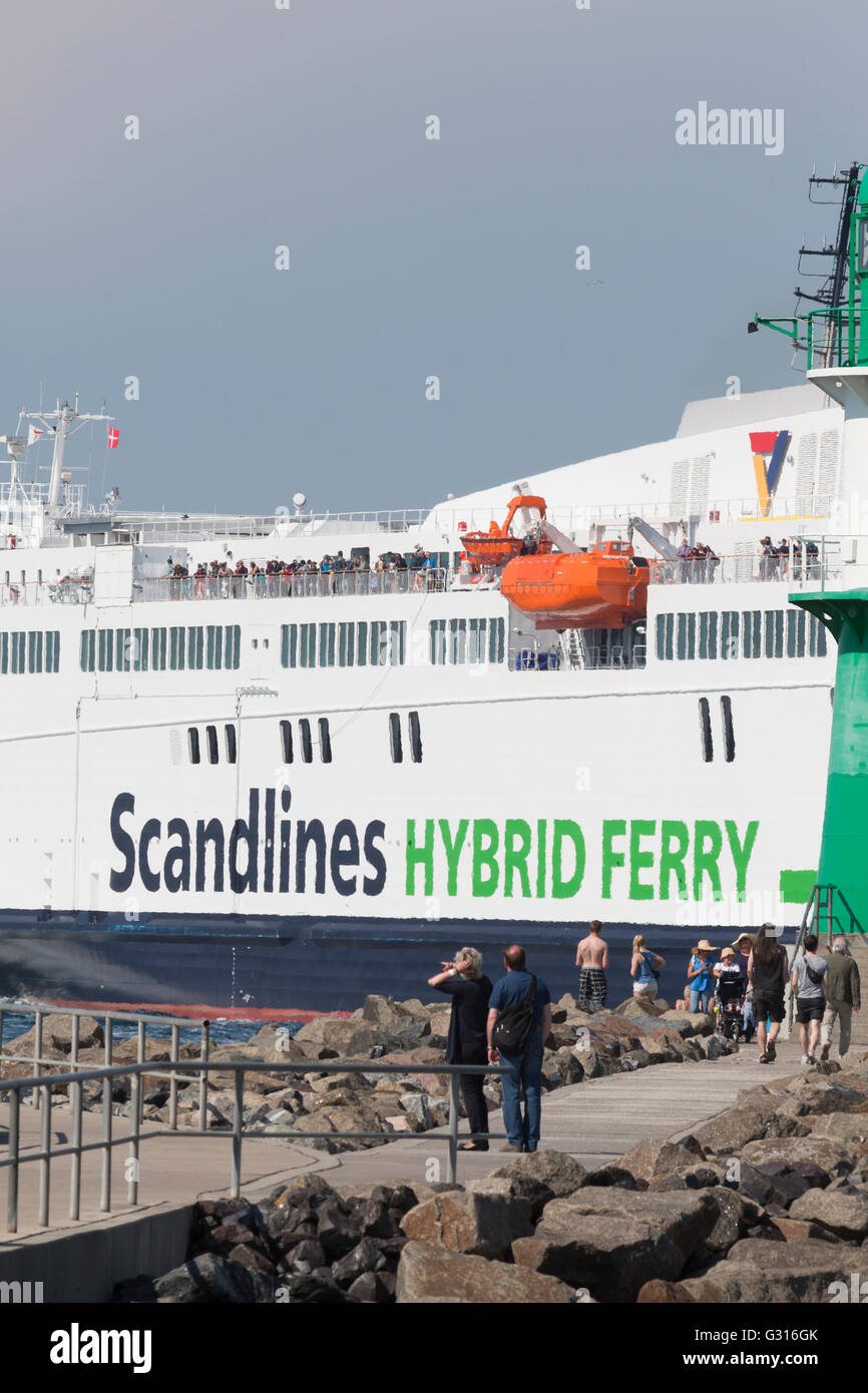 Scandlines' hybrid ferry BERLIN Stock Photo - Alamy
