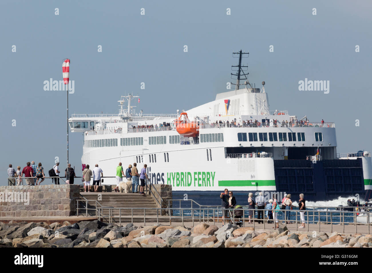 Scandlines' hybrid ferry BERLIN Stock Photo - Alamy